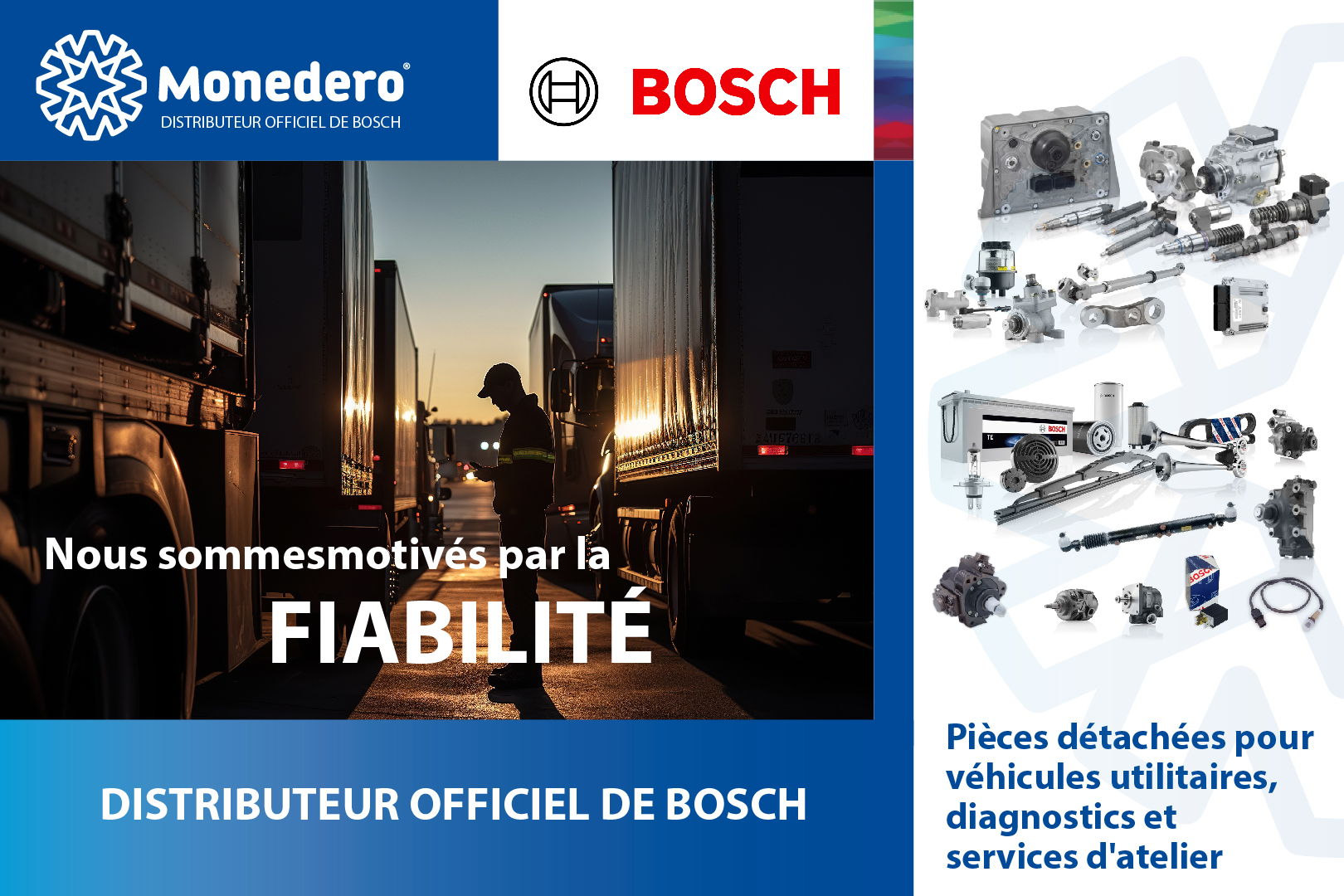 MONEDERO EST UN DISTRIBUTEUR OFFICIEL BOSCH.